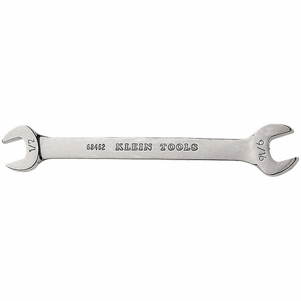 Klein Tools - Open End Wrench: Offset Head, Double Ended | MSC Direct