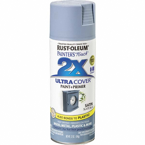 Rust-Oleum - Spray Paint: Blue, Satin, Enamel | MSC Direct