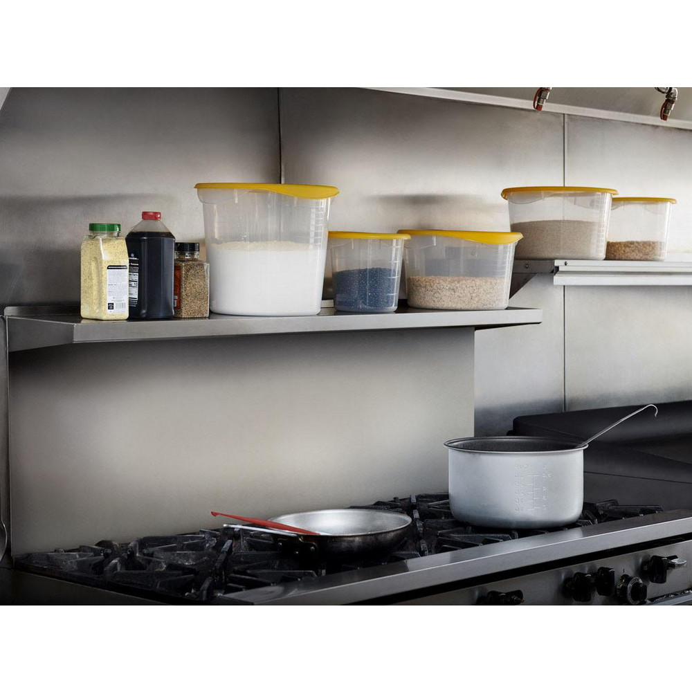 Rubbermaid - Food Storage Container: Polypropylene, Round | MSC Direct