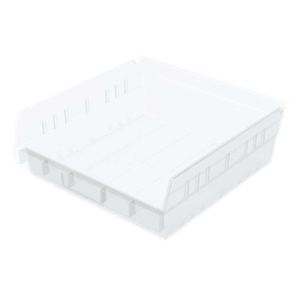 Akro-Mils - Plastic Hopper Shelf Bin: Clear | MSC Direct