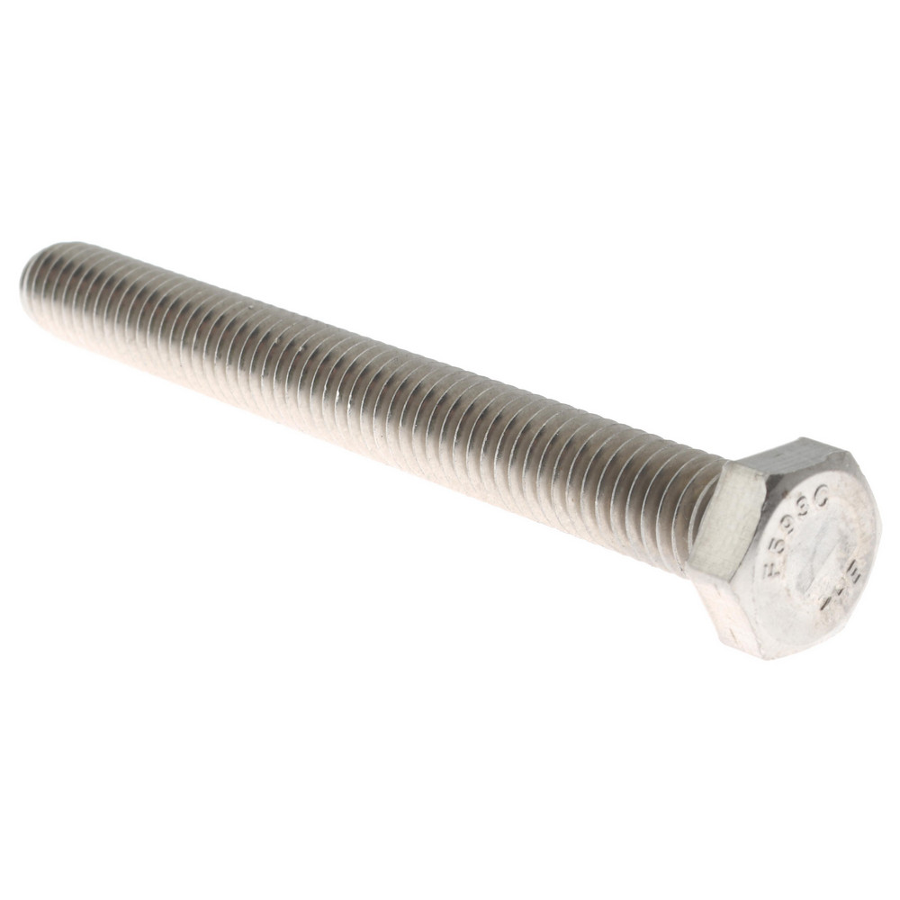Value Collection - Hex Head Cap Screw: 3/8-16, 3-1/2" Length Under Head ...