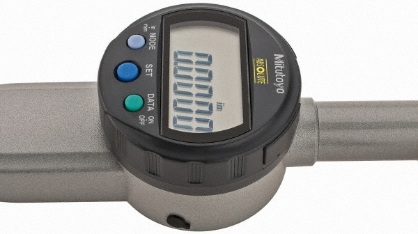 Mitutoyo - 0 to 2" Range, 0.0005" Graduation, Electronic Drop Indicator ...