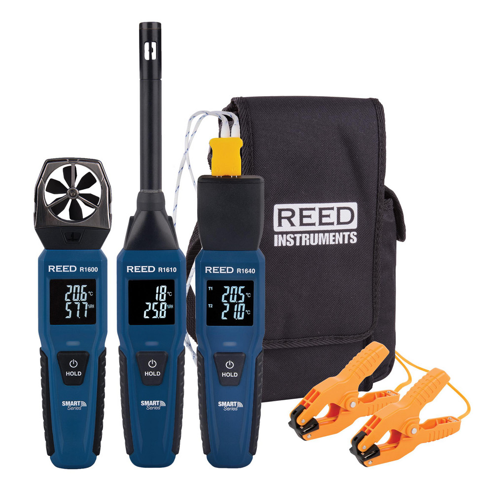 REED Instruments - Airflow Meters: Thermo-Anemometer, Data Collector ...
