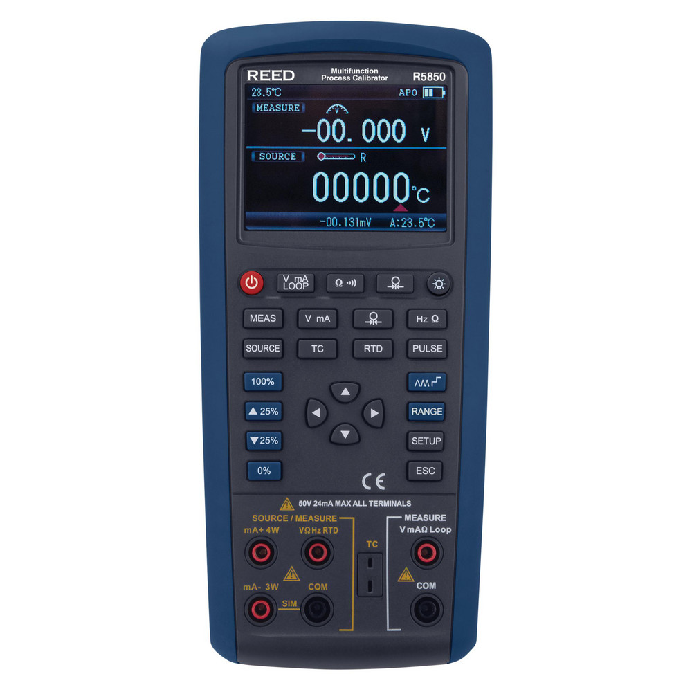 REED Instruments - Thermocouple & RTD Calibrators: Multi-Function ...
