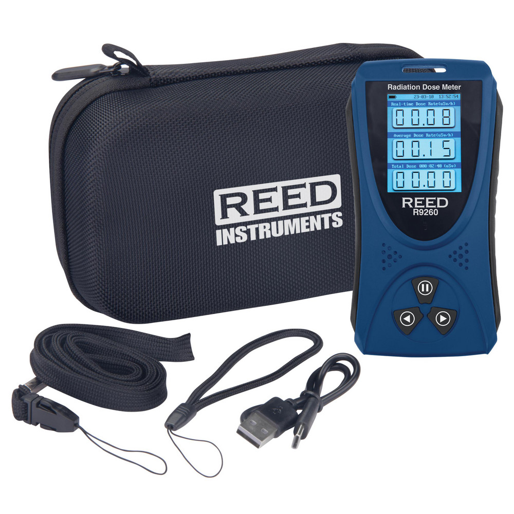 REED Instruments - Radiation Detectors: Operating Range: 0.05 µSv/h to ...