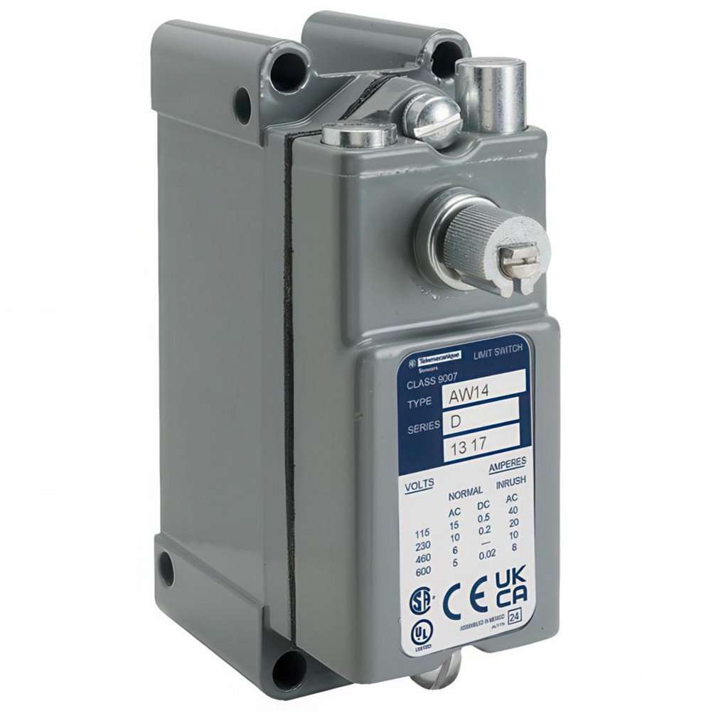 Square D - General Purpose Limit Switch: SPDT, NC, Rotary Head, Side ...