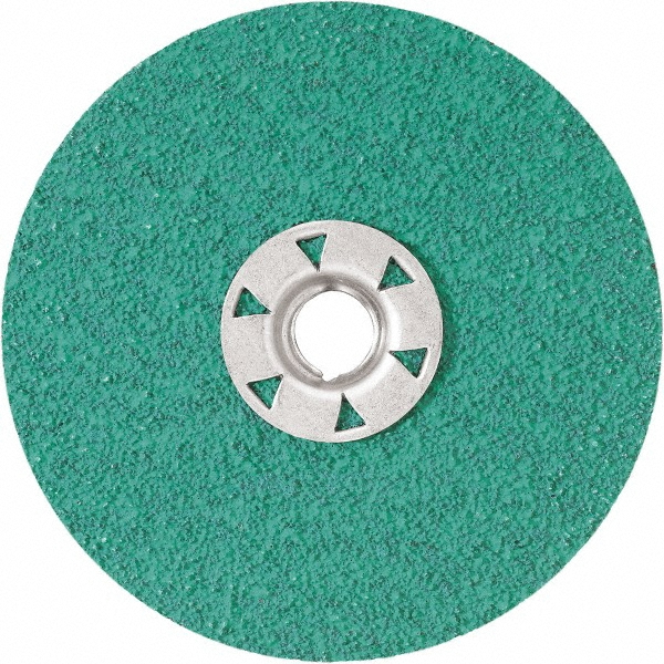 DeWALT - Fiber Disc: 7" Disc Dia, 5/8-11 Hole, Threaded Arbor Hole, 80 ...