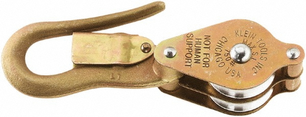 Klein Tools - Blocks & Pulleys; Rope Type: Fibrous | MSC Direct