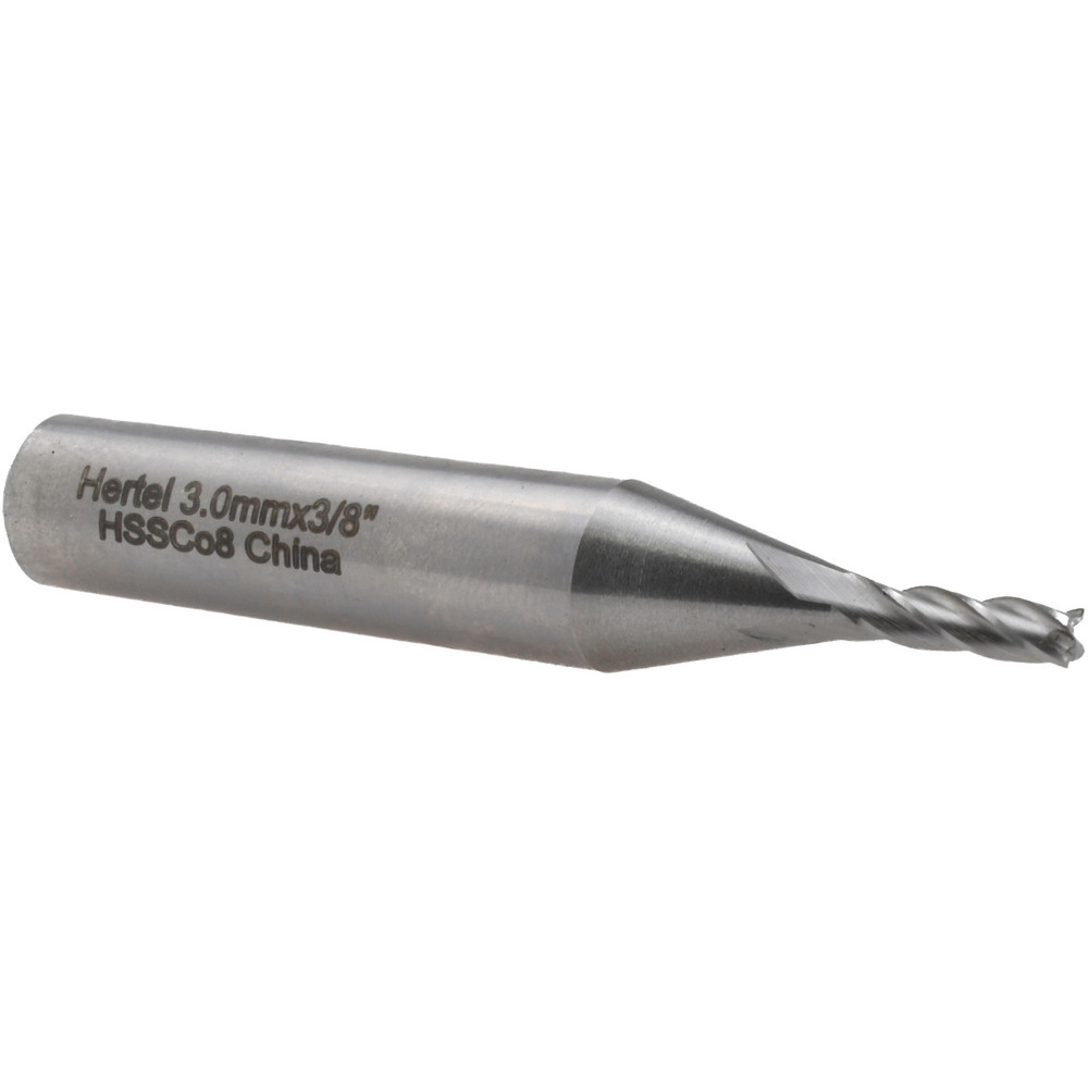 Hertel - Square End Mill: 4 Flute, Cobalt | MSC Direct