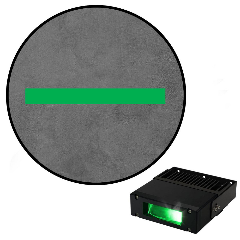 Visual Workplace - LED Line & Shape Projectors; Led Color: Green; Shape ...