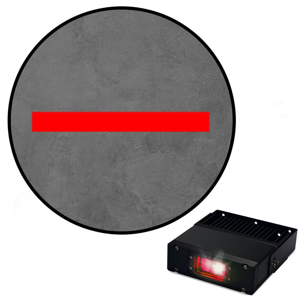 Visual Workplace - LED Line & Shape Projectors: Led Color: Red; Shape ...