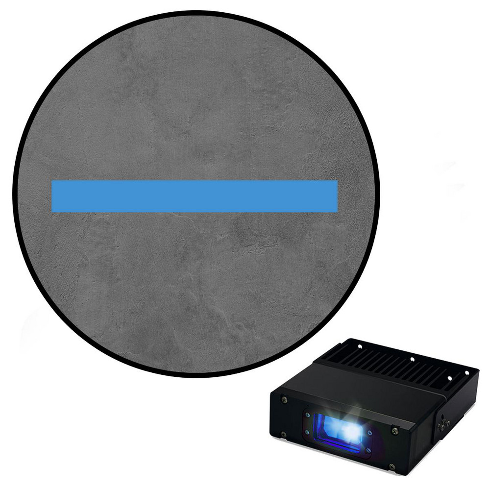 Visual Workplace - LED Line & Shape Projectors: Led Color: Blue; Shape ...