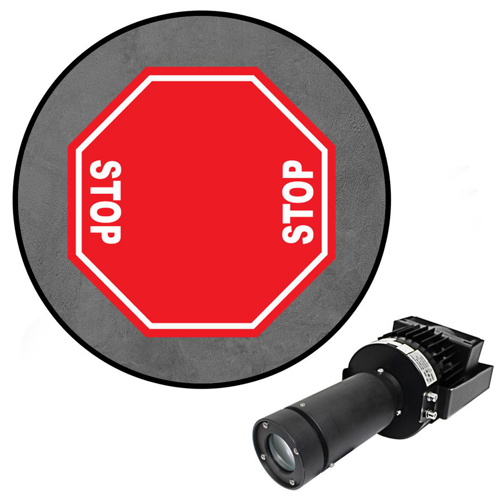 Visual Workplace - LED Sign Projectors: Stop, 2-WAY STOP, No, English ...