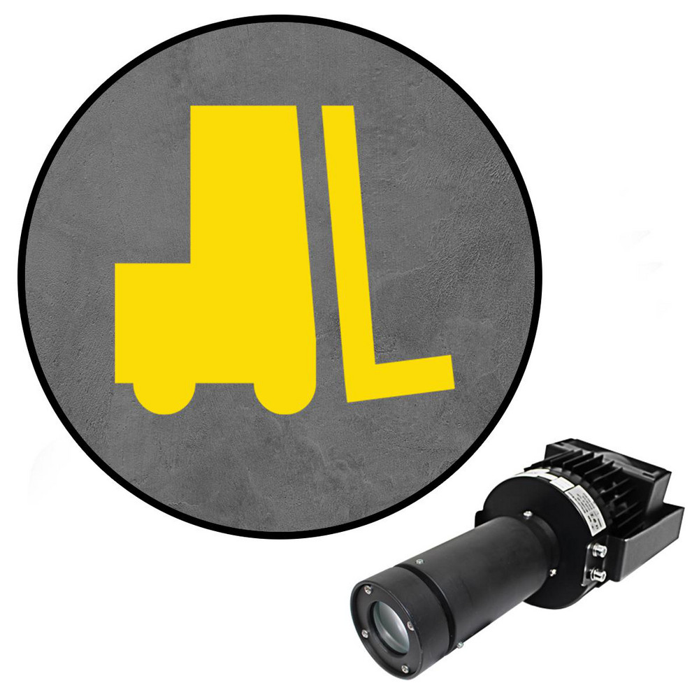 Visual Workplace - LED Line & Shape Projectors: Led Color: Yellow ...