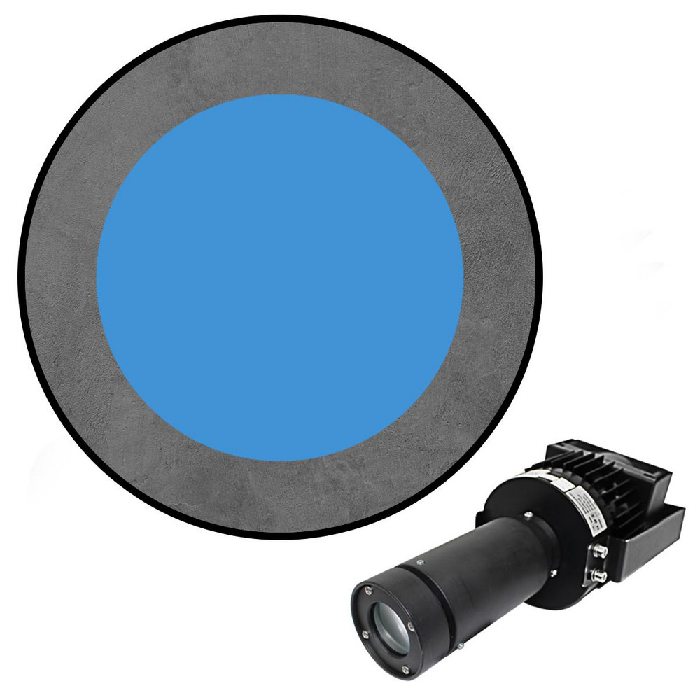 Visual Workplace - LED Line & Shape Projectors: Led Color: Blue; Shape ...