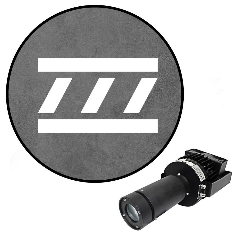 Visual Workplace - LED Line & Shape Projectors: Led Color: White; Shape ...