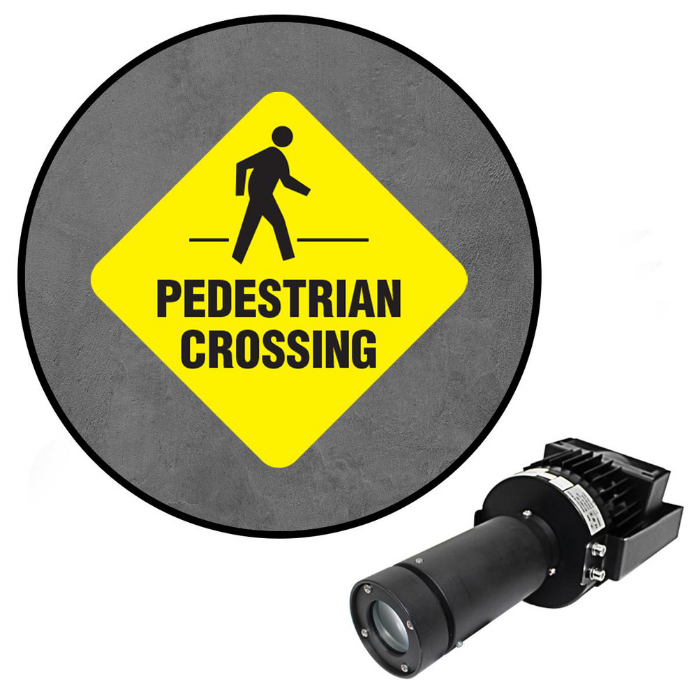 Visual Workplace - LED Sign Projectors: Pedestrian Caution, Pedestrian ...