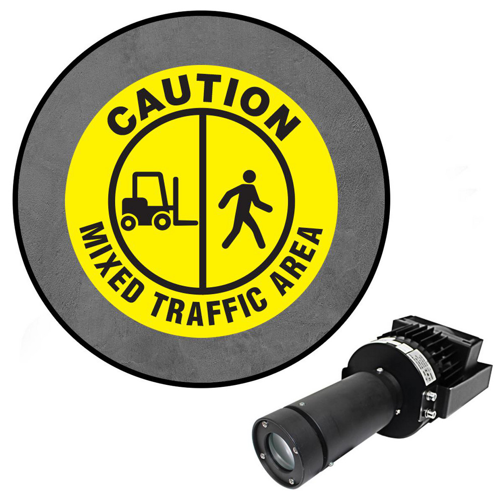 Visual Workplace - LED Sign Projectors: Sign Type: Pedestrian Caution ...