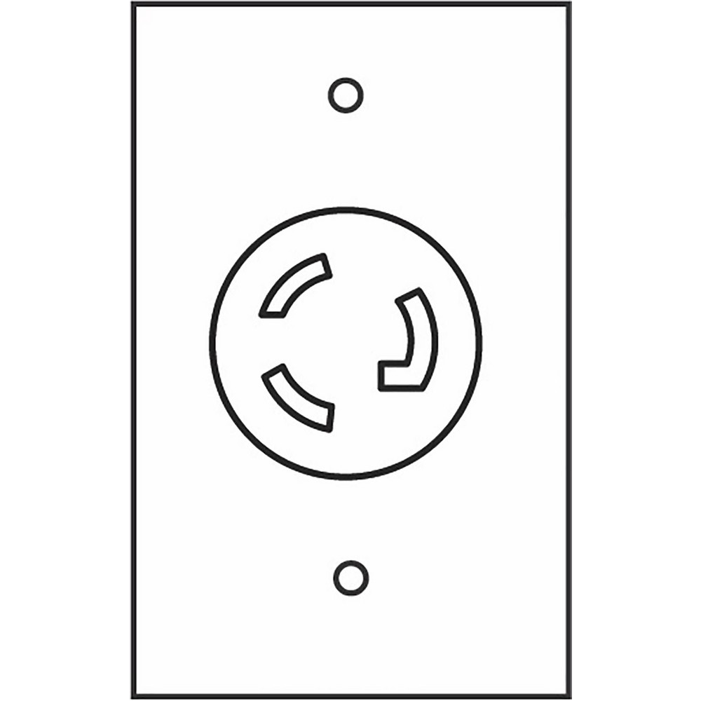 Instock - 4X4" L5-20R CONF ELECTRICAL BOX&RECEPTACLE | MSC Direct