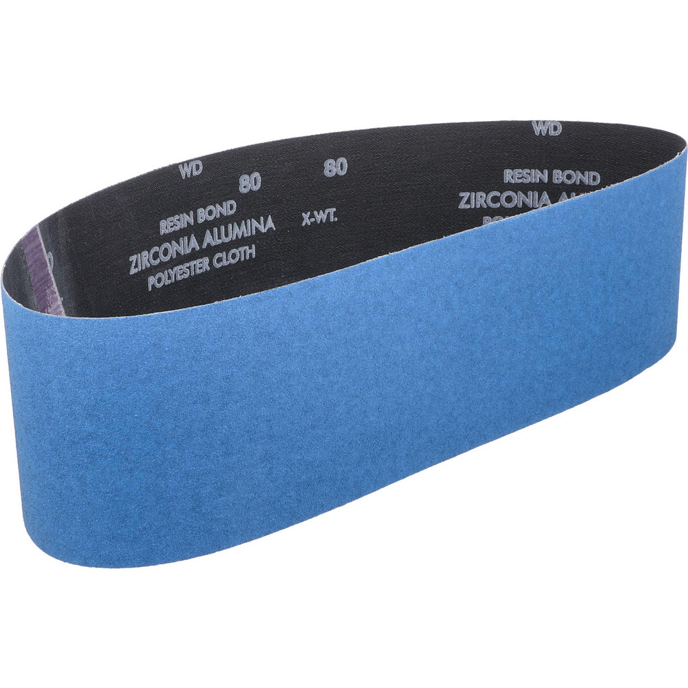 Norton - Abrasive Belt: 4" Wide, 36" OAL, 120 Grit, Zirconia Alumina ...