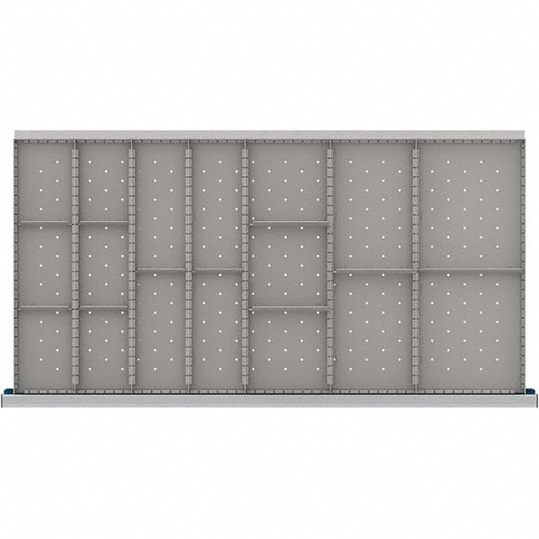 LISTA - 17-Compartment Drawer Divider Layout for 3.15" High Drawers ...