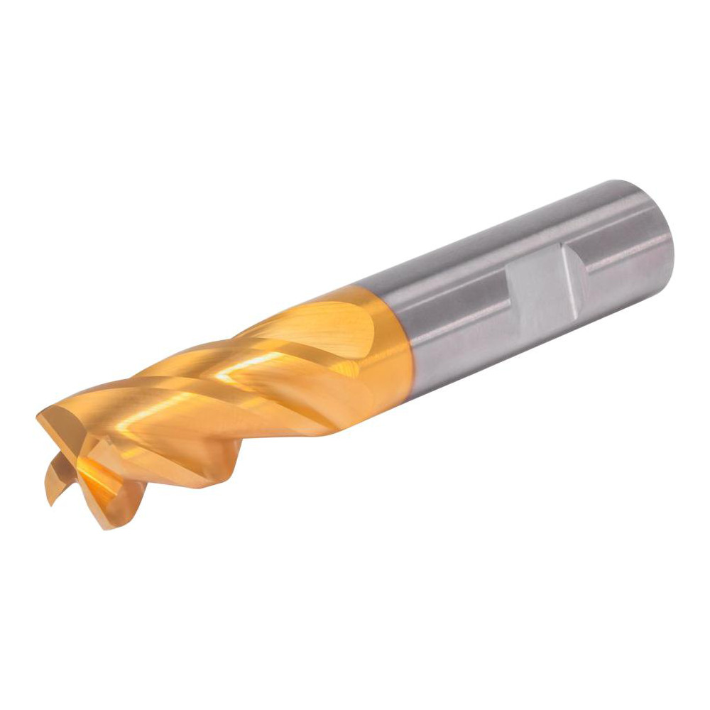 Kennametal - Corner Chamfer End Mill: 3.00 mm Dia, 8.00 mm LOC, 4 Flute ...