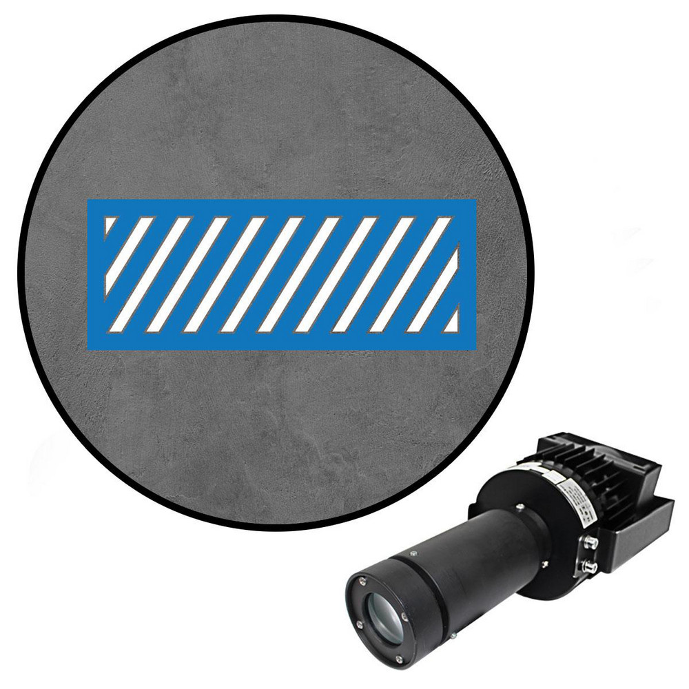 Visual Workplace - LED Line & Shape Projectors: Multicolor, Diagonal ...