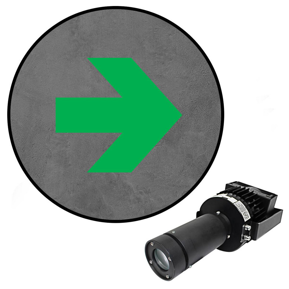 Visual Workplace - LED Line & Shape Projectors: Led Color: Green; Shape ...