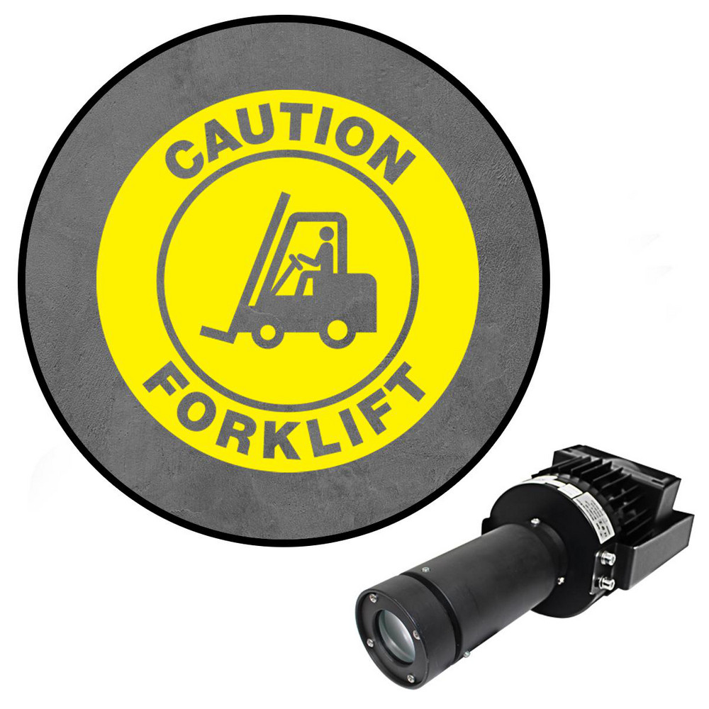 Visual Workplace - LED Sign Projectors: Forklift Caution, CAUTION ...