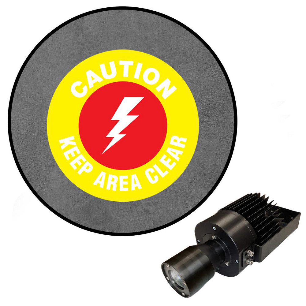 Visual Workplace - LED Sign Projectors: Restricted Access, Hazard Zone ...