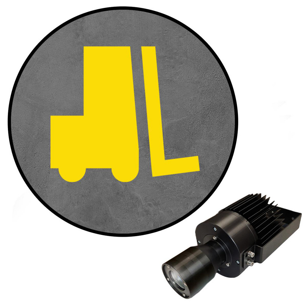 Visual Workplace - LED Line & Shape Projectors: Yellow, Forklift ...