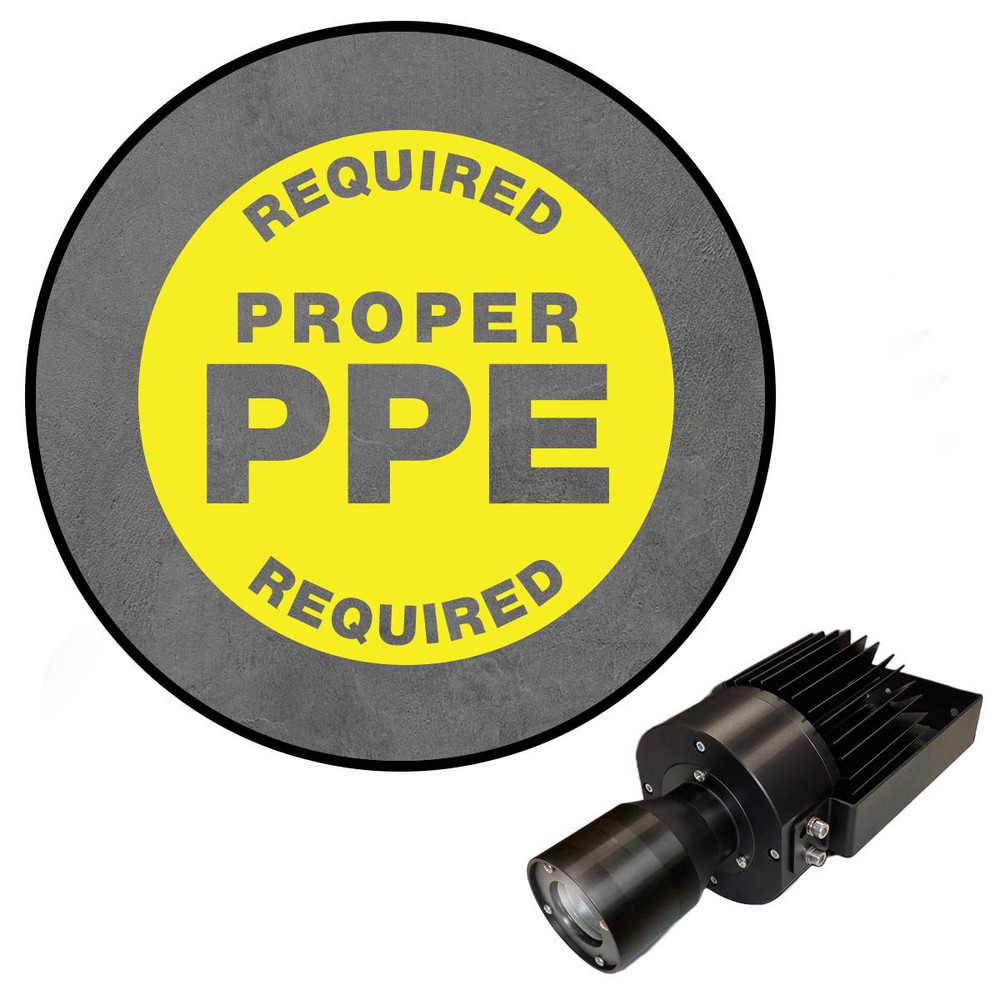 Visual Workplace - LED Sign Projectors: PPE, PROPER PPE REQUIRED, No ...