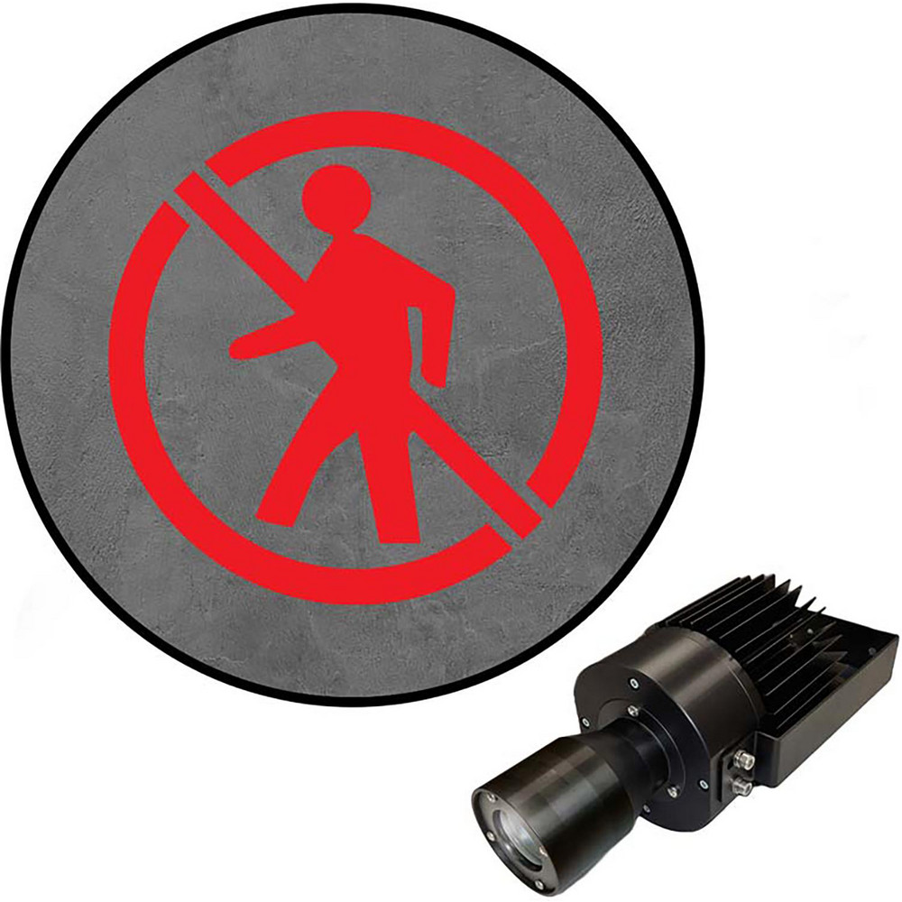 Visual Workplace - LED Line & Shape Projectors: Led Color: Red; Shape ...