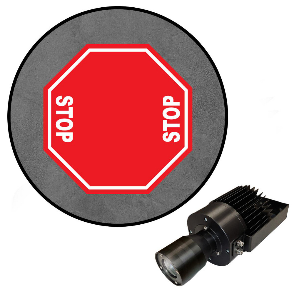 Visual Workplace - LED Sign Projectors: Stop, 2-WAY STOP, No, English ...