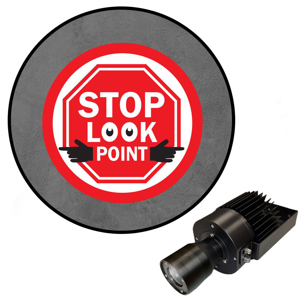 Visual Workplace - LED Sign Projectors: Sign Type: Stop; Legend: STOP ...