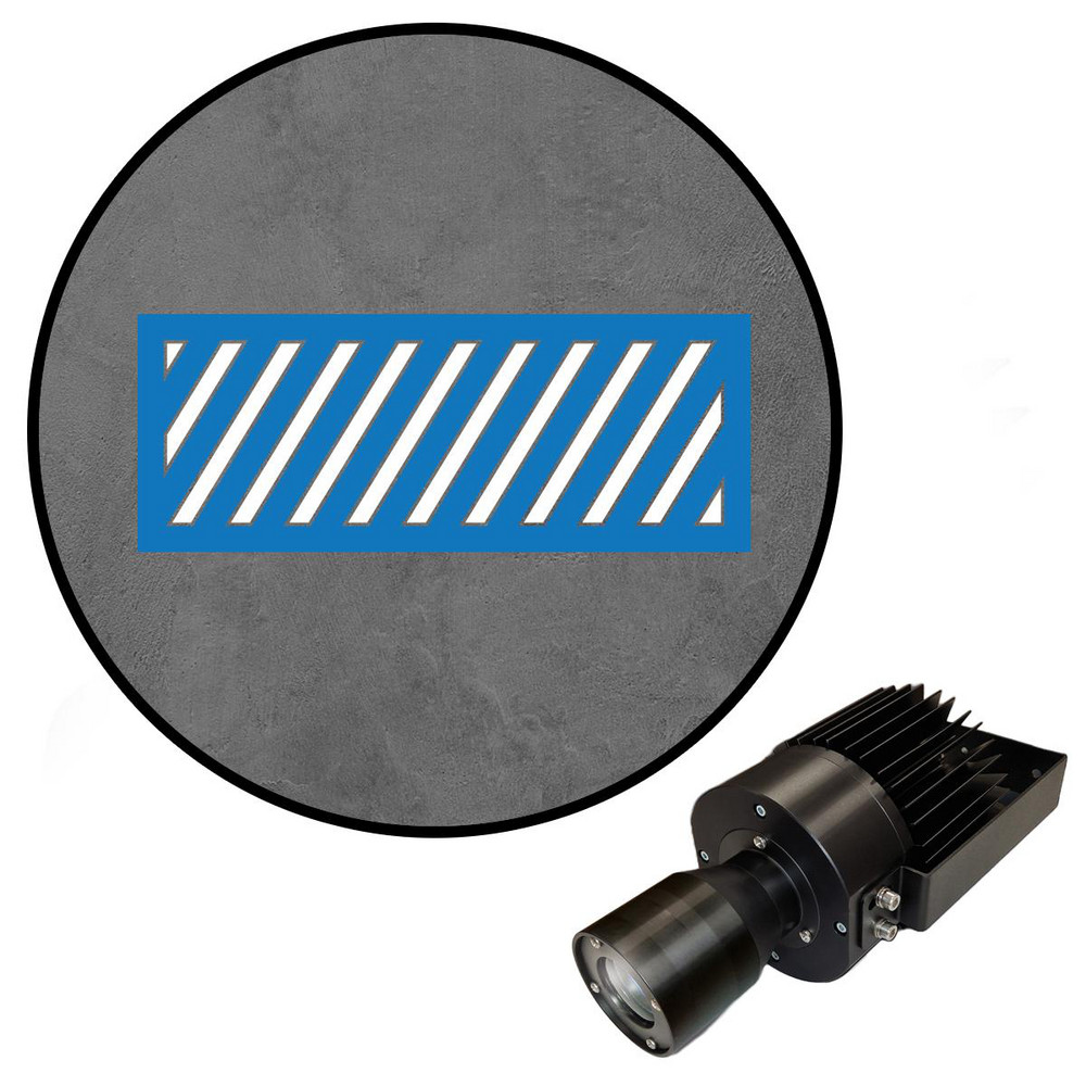 Visual Workplace - LED Line & Shape Projectors: Multicolor, Diagonal ...