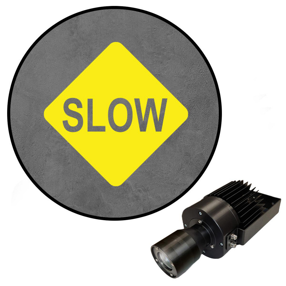 Visual Workplace - LED Sign Projectors; Sign Type: Pedestrian Caution ...