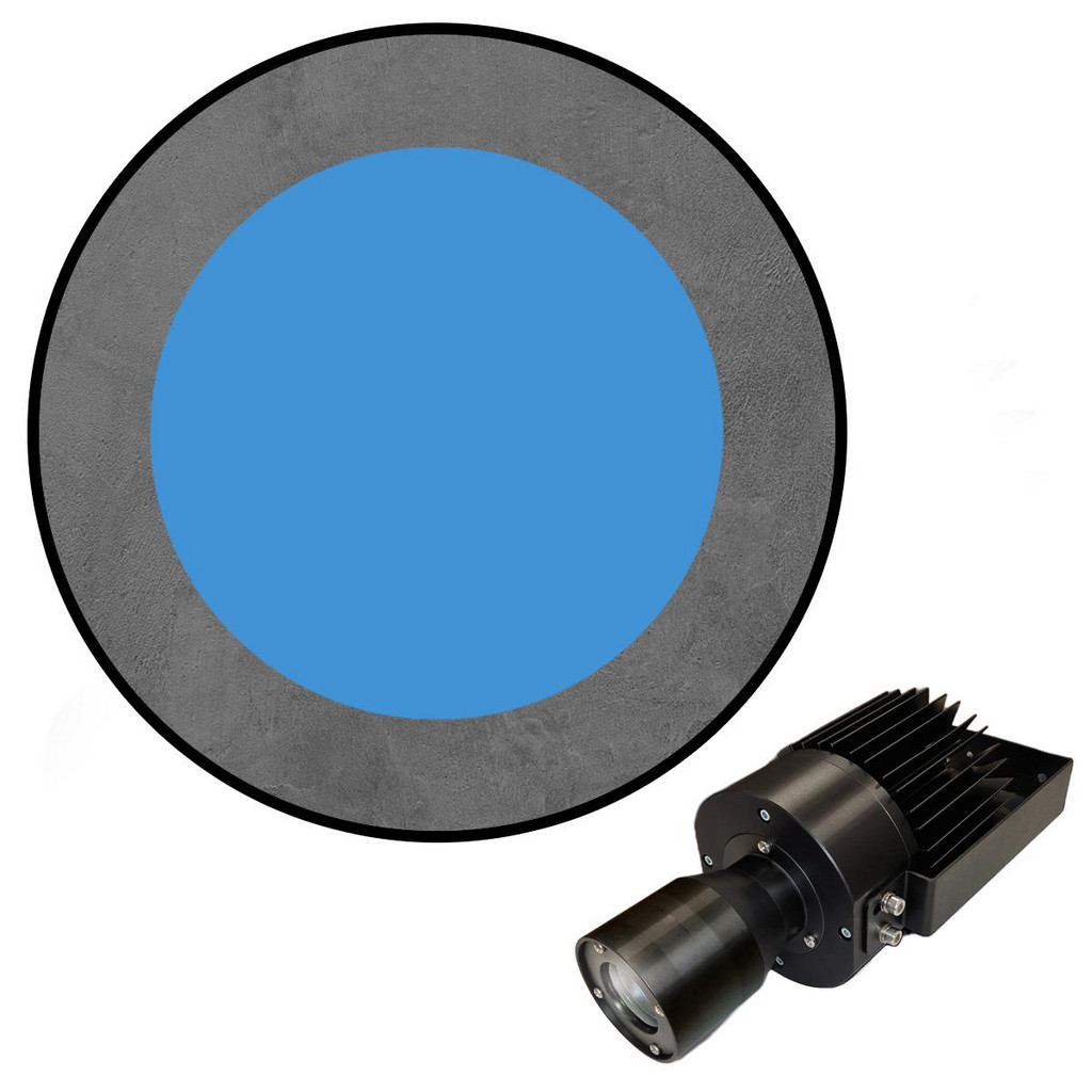 Visual Workplace - LED Line & Shape Projectors: Led Color: Blue; Shape ...