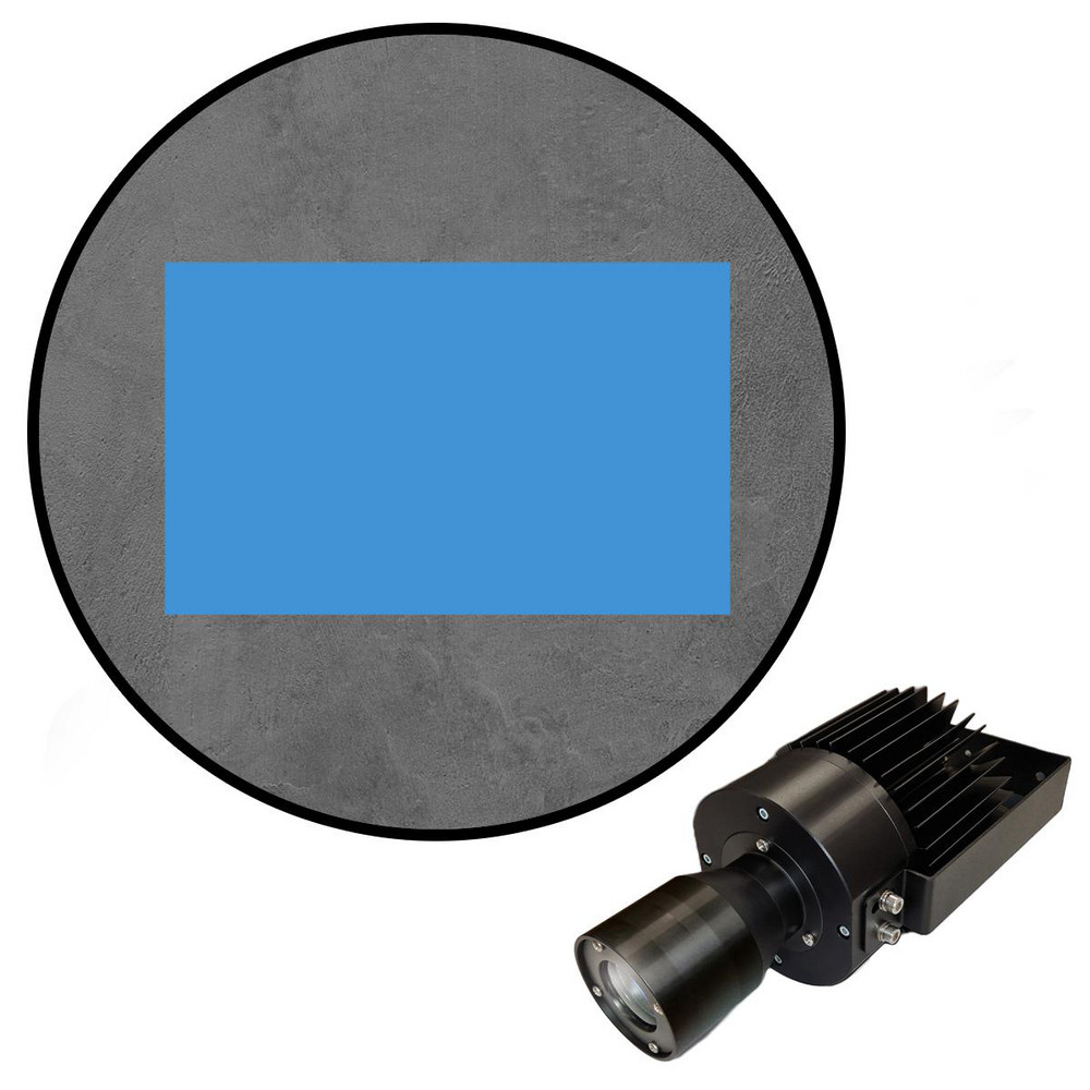 Visual Workplace - LED Line & Shape Projectors: Led Color: Blue; Shape ...