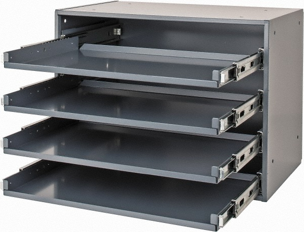 Durham - 4 Drawer, Small Parts Heavy Duty Bearing Slide Rack Cabinet ...
