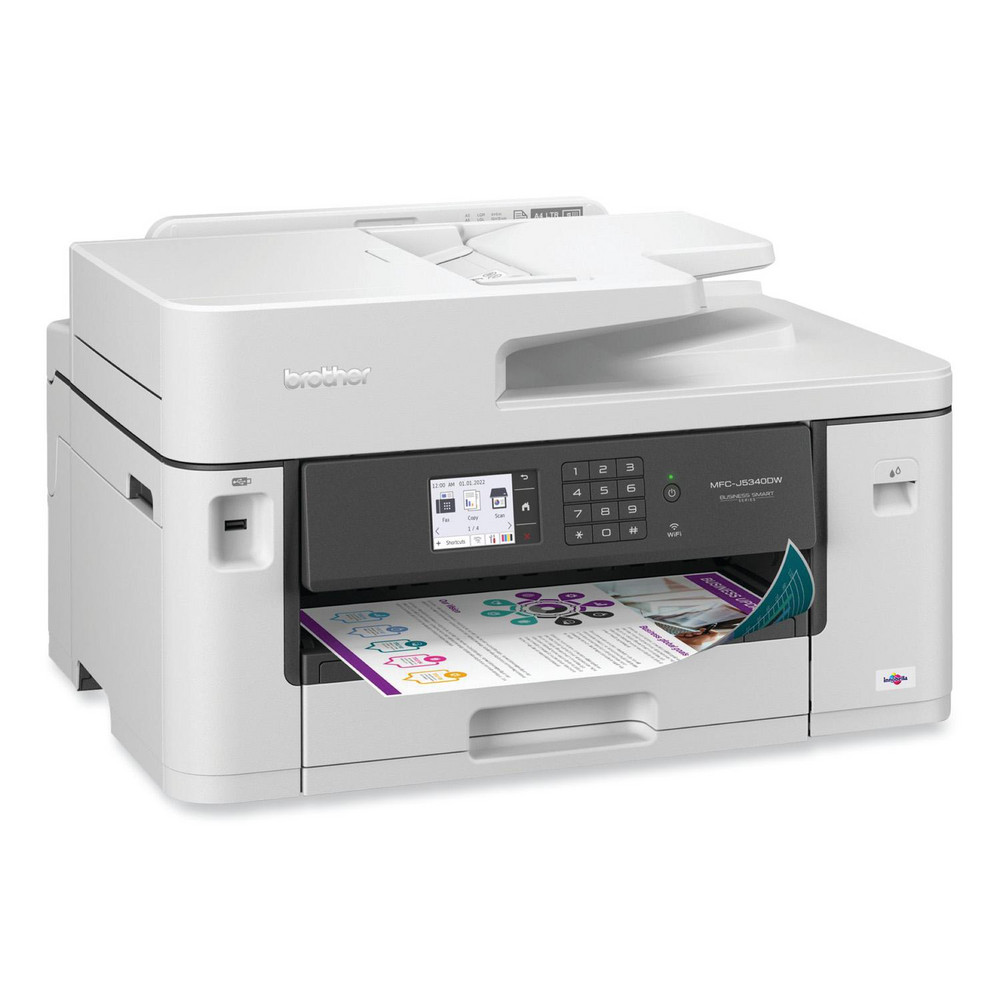 Brother - Document Scanners & Printers: Overall Length: 15.70 in ...