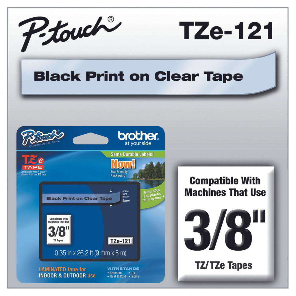 Brother - Labels, Ribbons & Tapes: Tape Type: Standard Adhesive ...