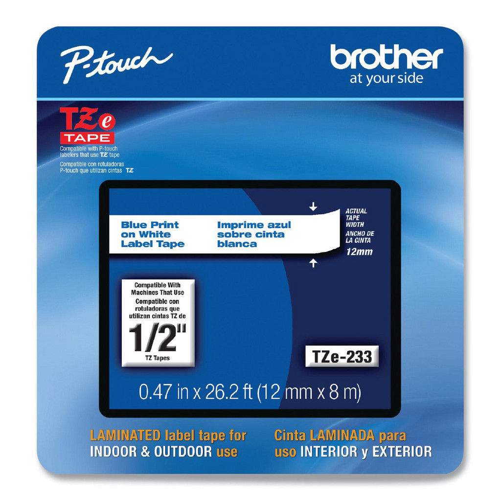 Brother - Labels, Ribbons & Tapes: Tape Type: Laminated Removable Label ...