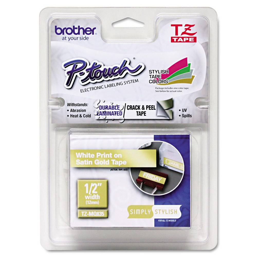 Brother - Labels, Ribbons & Tapes: Tape Type: Standard Adhesive ...