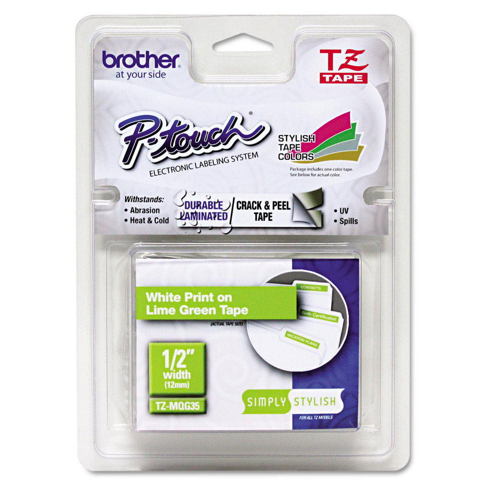 Brother - Labels, Ribbons & Tapes: Tape Type: Standard Adhesive ...