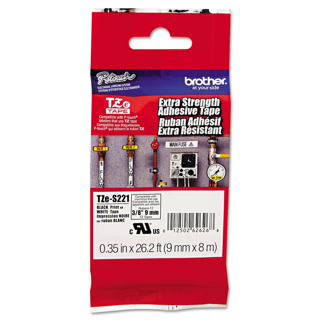 Brother - Labels, Ribbons & Tapes: Tape Type: Extra-Strength Adhesive ...