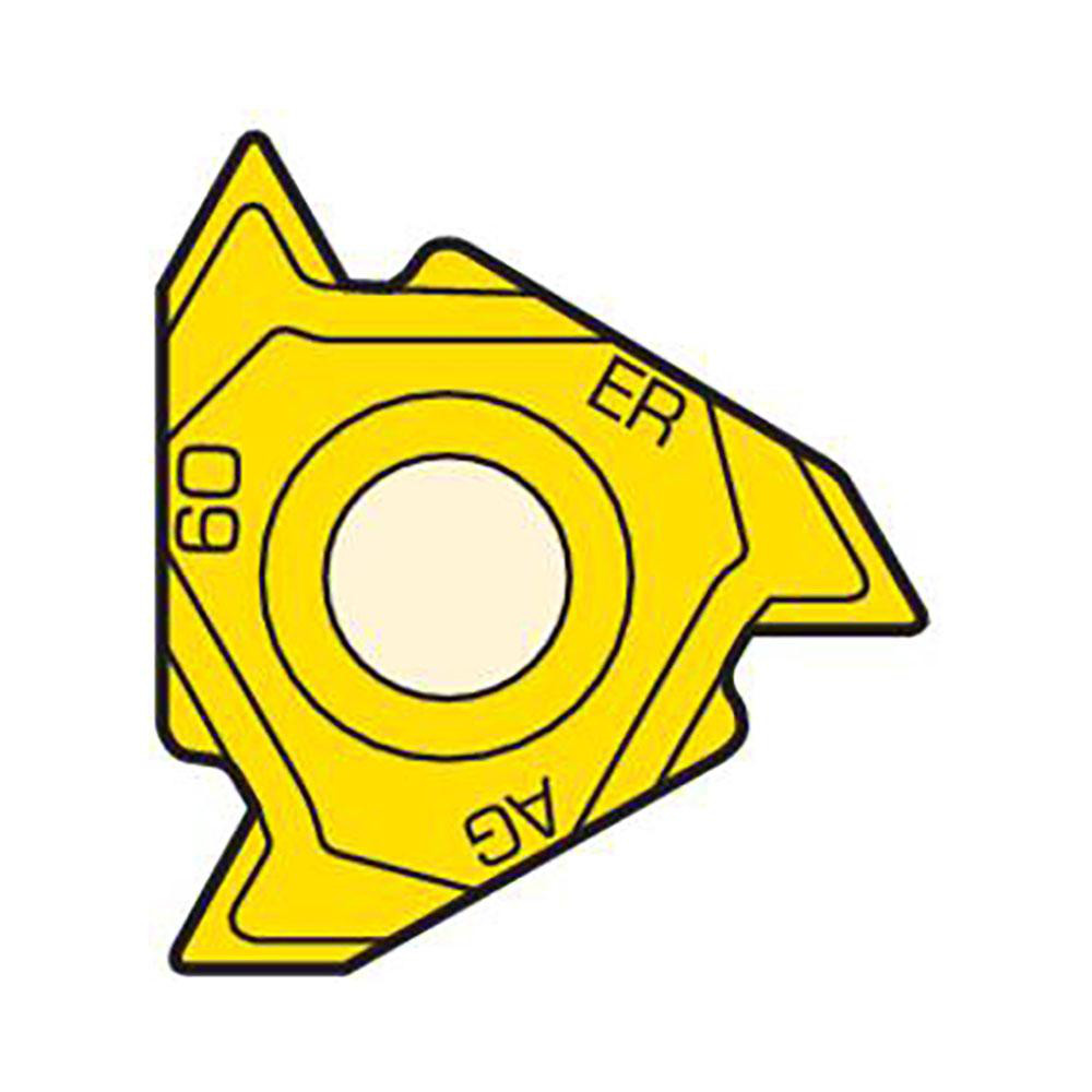 Seco - Laydown Threading Insert: 16ERAG60-A1 CP500, Carbide | MSC Direct