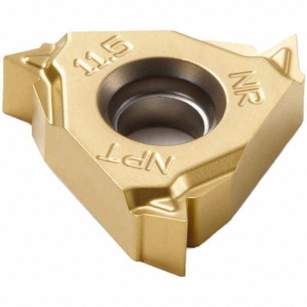 Seco - Laydown Threading Insert: 16NR11.5NPT-A1 CP500, Carbide | MSC Direct