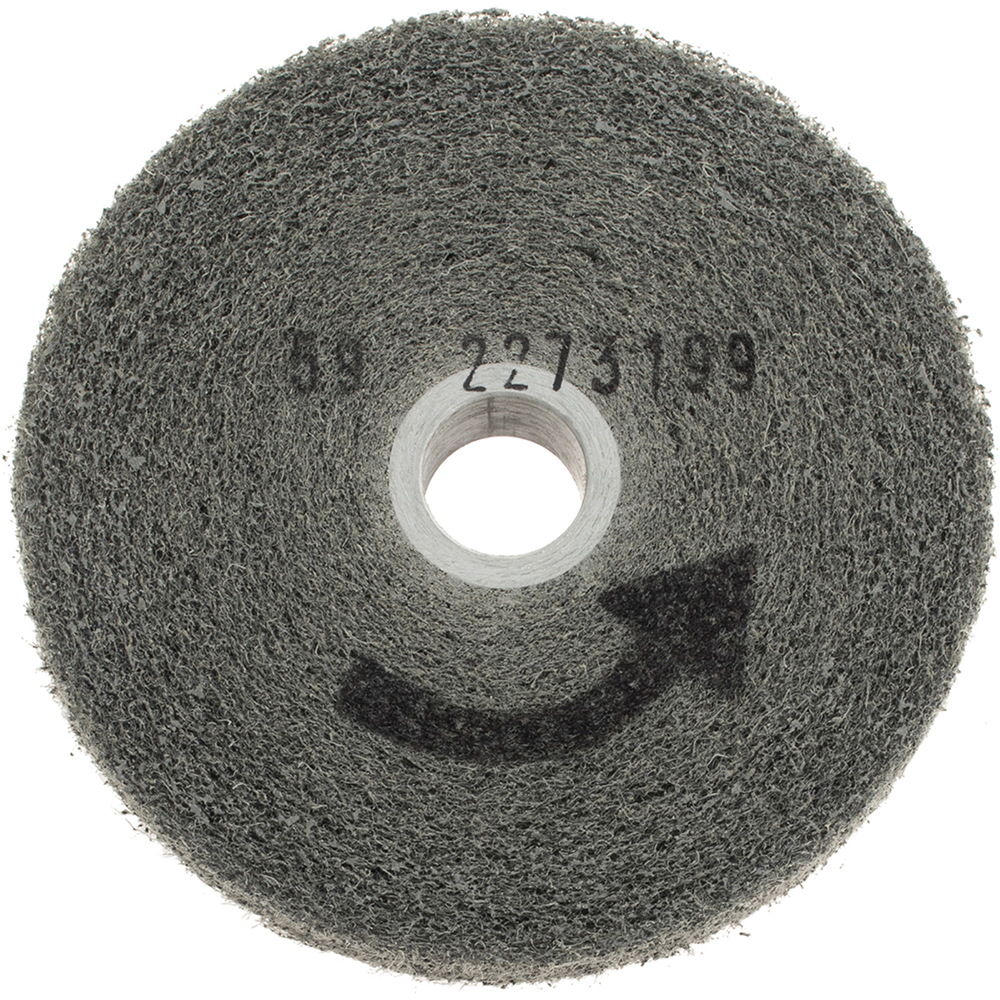 Norton - Deburring Wheel: 6" Dia, 1" Face Width, 1" Hole, Density 4 ...