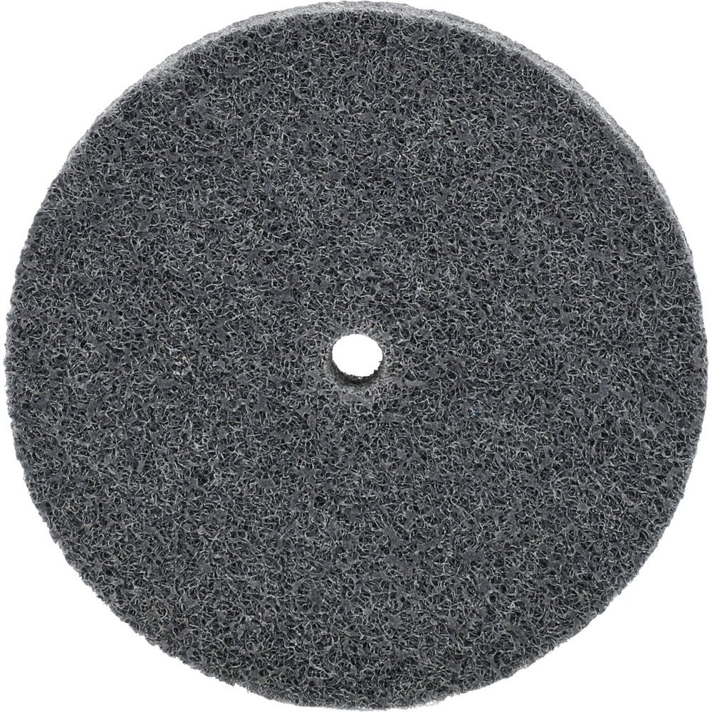 Norton - Deburring Wheel: 3" Dia, 3/4" Face Width, 1/4" Hole, Density 4 ...